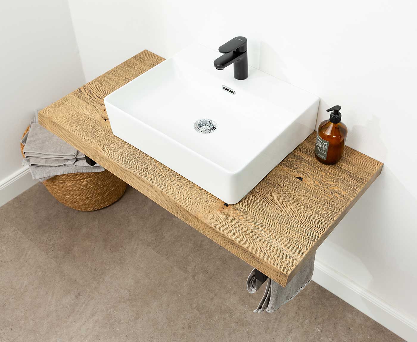 Waschtischplatten aus Holz online kaufen | Aboutwood